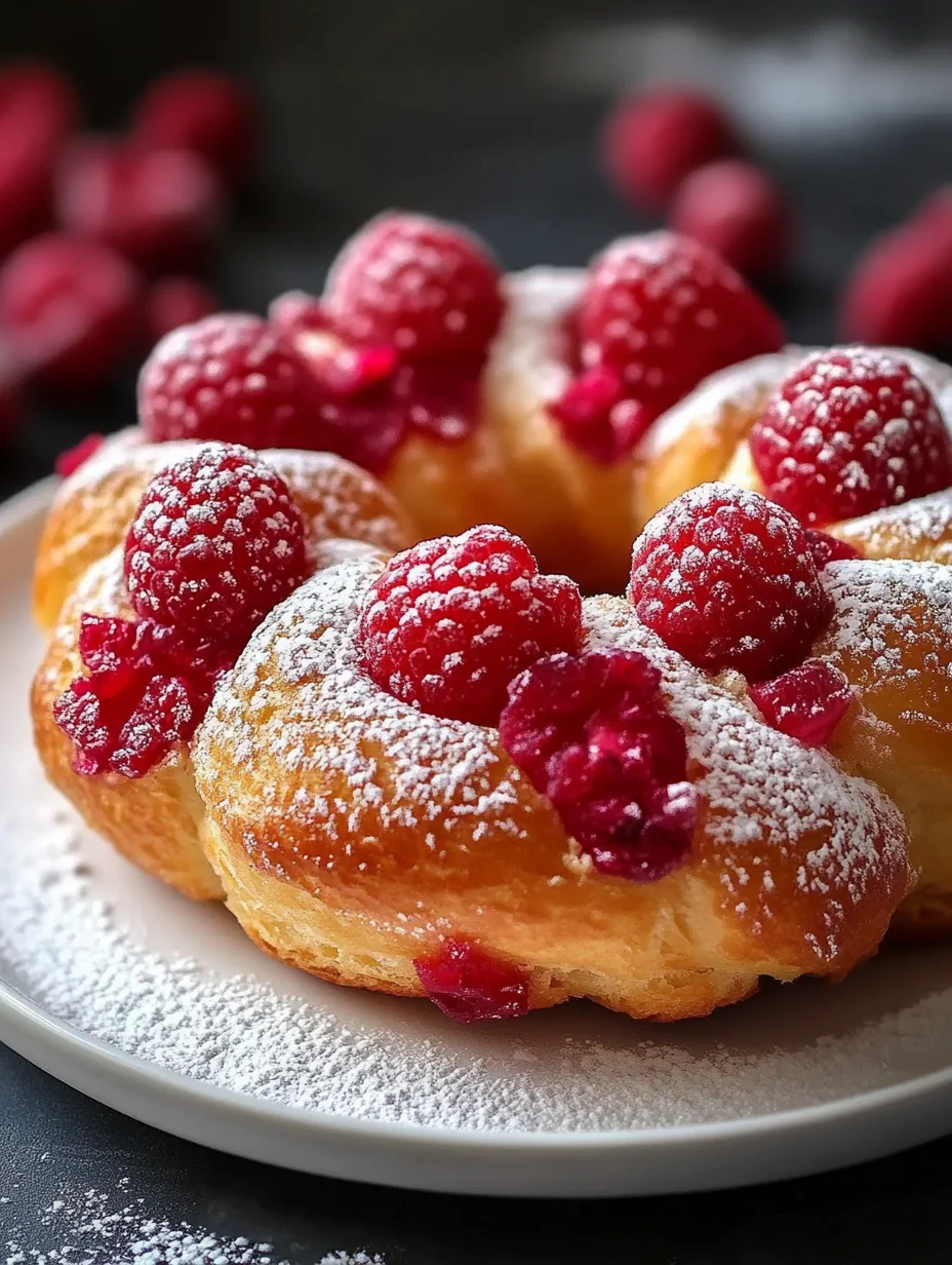 Raspberry Crescent Ring: An Incredible Ultimate Recipe - The Brownie Corner
